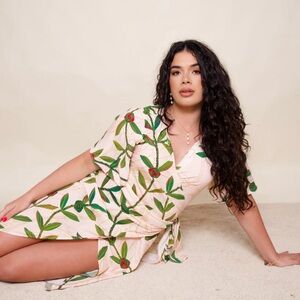Lexbreezy Hawaii | Dresses | New Lexbreezy Hawaii Mini Wrap Dress Hilo ...